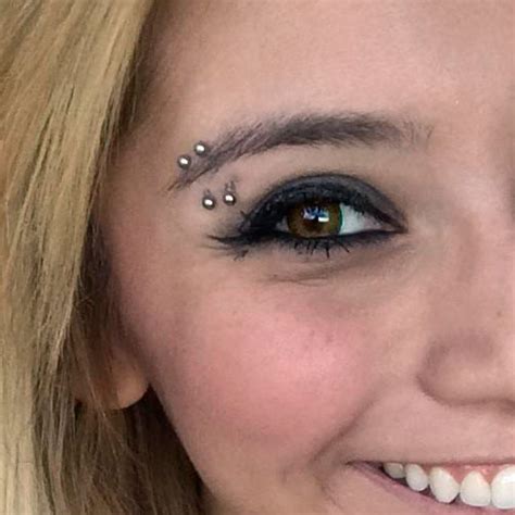 Eyebrow Piercing Double At Lori Birdwell Blog