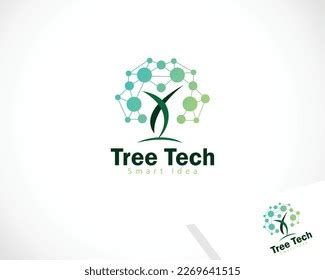 Tree Tech Logo Creative Connect Smart Stock Vector Royalty Free 2269641515 Shutterstock
