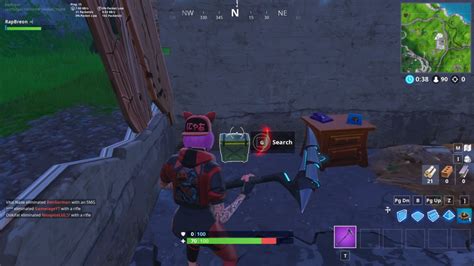 Fortnite Overtime Challenges Search Ammo Boxes At A Motel Or Rv Park