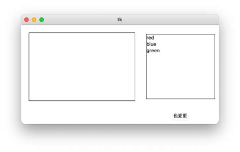 Tkinterの使い方：リストボックス（listbox）の使い方 だえうホームページ