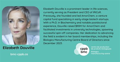 Centre De Production De Produits Biologiques Cppb Inc Biologics Manufacturing Centre Bmc Centre De Production De Produits Biologiques Cppb Inc Biologics Manufacturing Centre Bmc