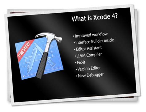 Xcode 4 Alcanza El Nivel De Golden Master