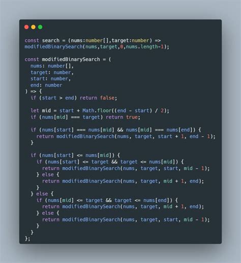 Nayan Bagale On Linkedin 100daysofdsa Typescript Binarysearch