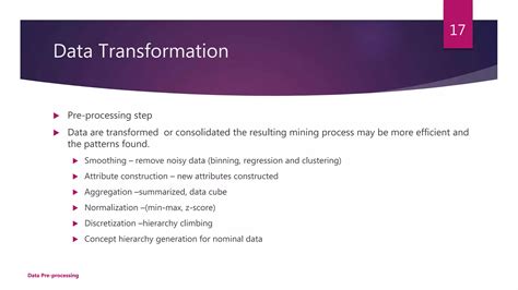 Data Preprocessing Ppt Pptx