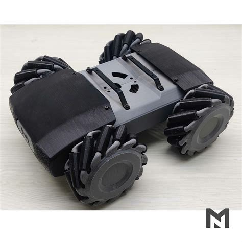 STL File Arduino Mecanum Wheels Robot Car With Wifi App 3D Printing