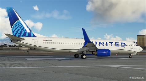 Boeing 737 800 Unido First Visit Uniteds New Livery 737 800 Dusk