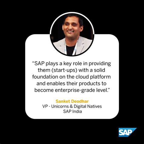 Why Sap Wants To Have Deeper Engagement With Tech Start Ups Sap India News Center