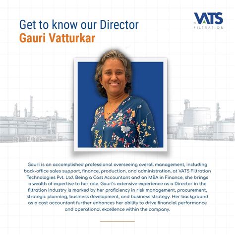 Leadership Teamsuccess Inspiration Vats Filtration Technologies Pvt Ltd