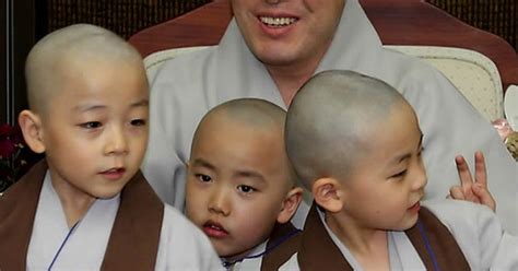 동자 스님과 총무원장 스님