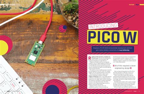 introducing raspberry pi pico w in the magpi magazine issue 119 — the
