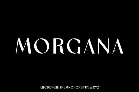 Premium Vector Elegant Decorative Display Font Vector