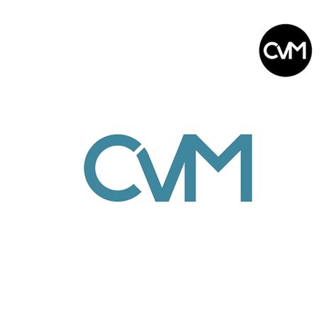 Premium Vector Letter Cvm Monogram Logo Design