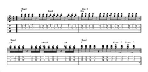 How To Play 3 String Chord Triads