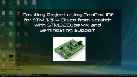 Stm32f4 Discovery With Coocox Ide V1 Using Stm32cubemx Semihosting