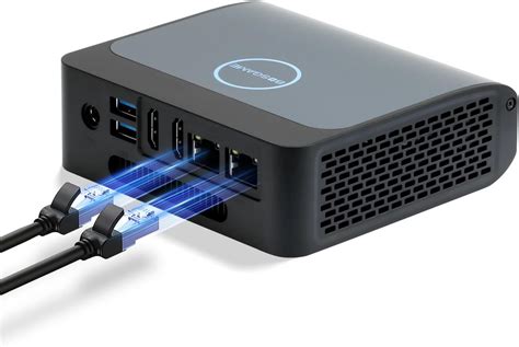 Amazon Com BOSGAME E Mini PC Windows Pro G Dual LAN GB DDR GB SSD Intel Th
