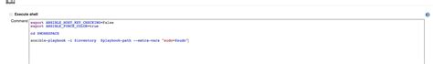 How To Pass The Value To Ansible Playbook From Jenkins Stack Overflow