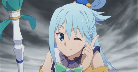 Dewi Aqua Konosuba Anime Top Wallpaper