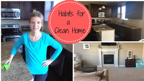 Habits To Keep A Cleaner Home Simple Ways I Keep My House Clean Youtube