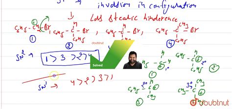 Predict The Order Of Reactivity Of The Following Compounds In S N 1 A