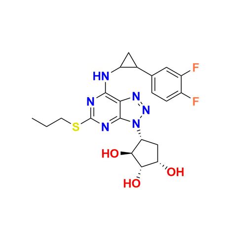Ticagrelor Desethoxy Impurity Cas No Na