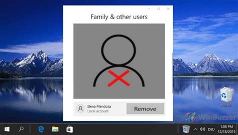 How To Delete A User Account In Windows 10 6 Methods Winbuzzer