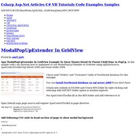 ASP NET C Pearltrees