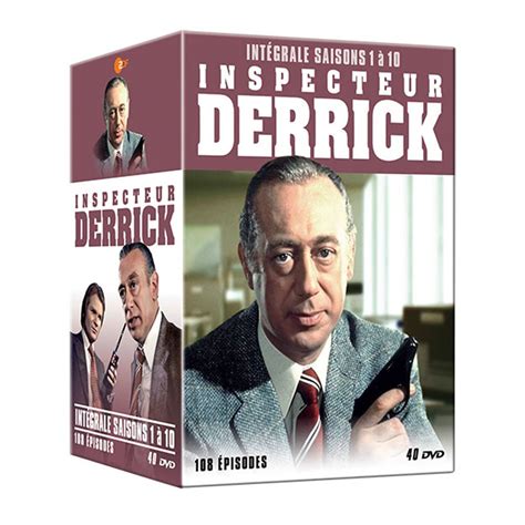 Inspecteur Derrick Intégrale Saison 1 à 10 Coffret 40 Dvd