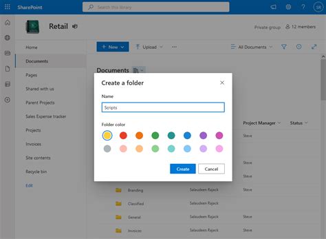 Folder Create A New Folder