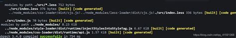 Webpack 打包 Error Cannot Find Module ‘less‘错误解决办法cannot Find Module Less Csdn博客