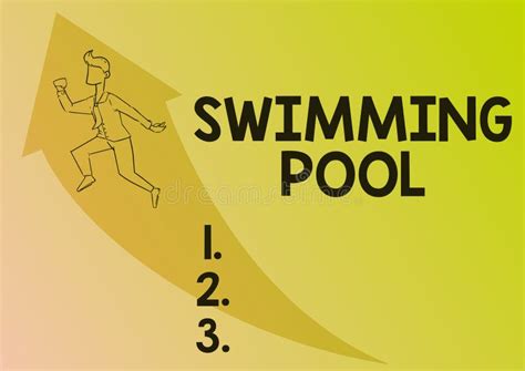 Text Caption Presenting Swimming Pool Business Concept Structure Designed To Hold Water For