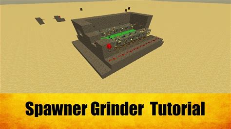 Minecraft Tutorial Simple Passive Mob Spawner Grinder Youtube