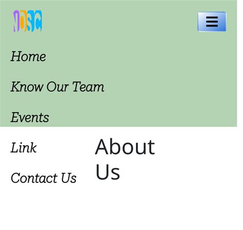Fix The Hamburger Menu Issue NITRR Open Source Community NOSC