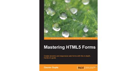 Mastering Html5 Forms Book