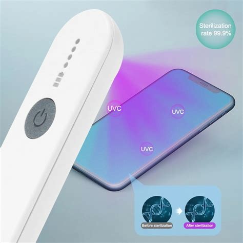 휴대용 Uv 살균기 Uvc Led 자외선 미니 마스크 핸드폰 칫솔 젖병 장난감 멸균 소독기 티몬