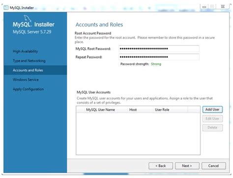mysql server installation erbessd instruments