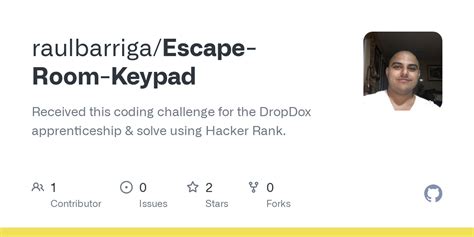 Github Raulbarriga Escape Room Keypad Received This Coding Challenge For The Dropdox