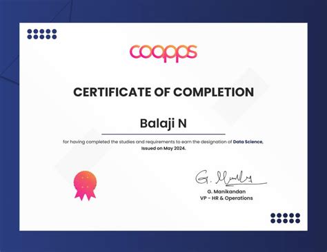 balaji n on linkedin internship careergrowth coapps techinnovation