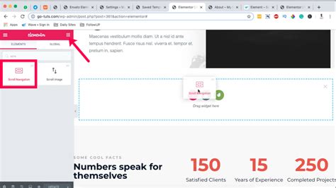 How To Create A Section Scroll Navigation In Elementor For Free