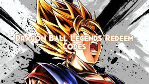 Dragon Ball Legends Redeem Codes October Pillar Of Gaming