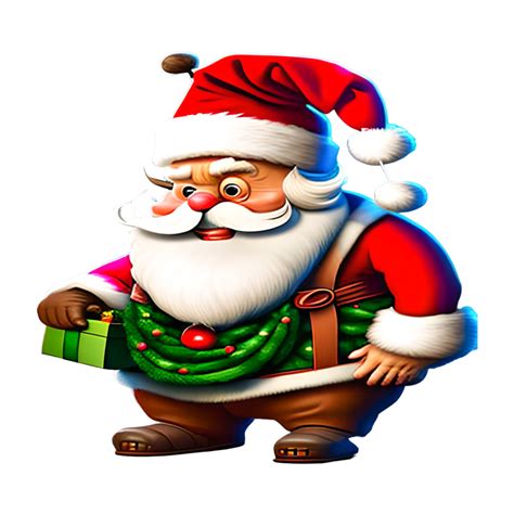 Merry Christmas Santa Claus 22274158 Png