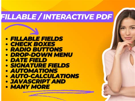 interactive fillable pdf forms upwork