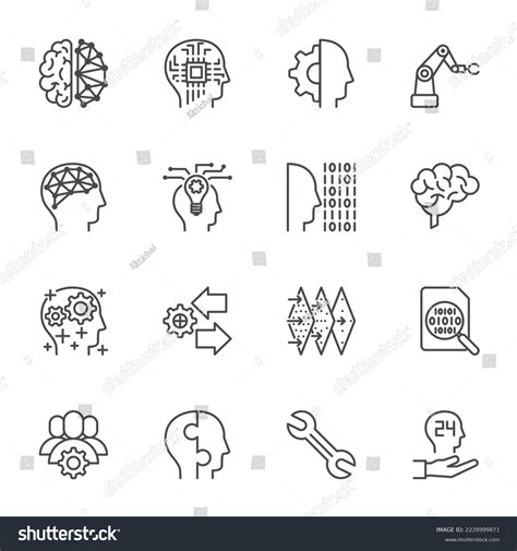 Ai Artificial Intelligence Technology Machine Learning Stock Vector Royalty Free 2228999871