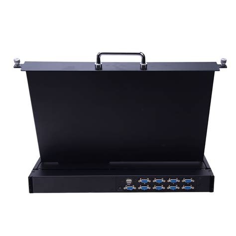 Ultra Short Depth Single Rail Inch LCD VGA KVM Switch From China Manufacturer WebiTelecomms