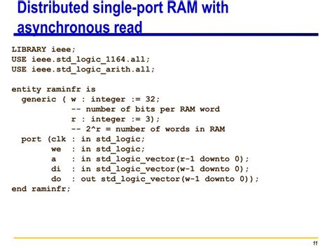 Ppt Lecture 11 Xilinx Fpga Memories Part 2 Powerpoint Presentation Free Download Id4314608