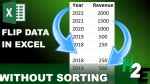 Flip Your Data In Excel Without Sorting HowtoExcel Net