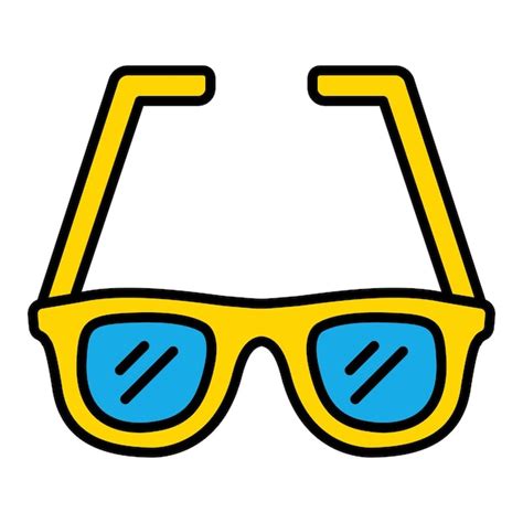 Premium Vector Glasses Icon