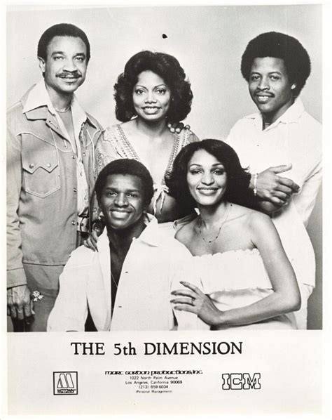 The 5th Dimension 1970s Agency Photo 7x9 Motown Music Band Picture