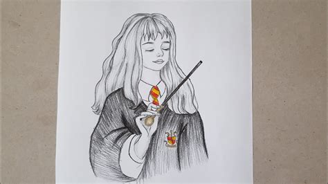 How To Draw Hermione Granger From Harry Potter Really Easy Drawing The Best Porn Website