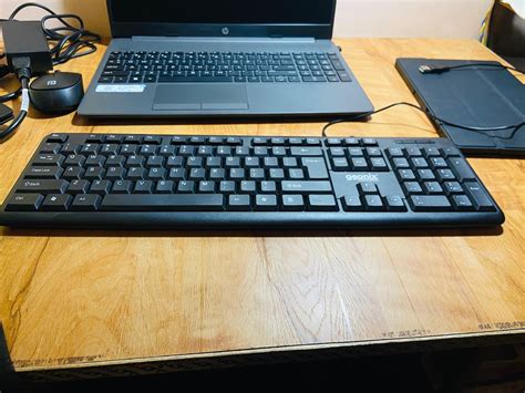 Buy Geonix Wired Computer Keyboard Basic Black Keyboard With 1 5 Metre Usb A