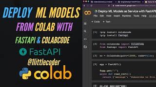 Deploy Pytorch Models With FastAPI Using Google Colab Doovi